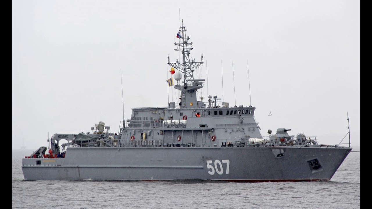 俄羅斯海軍 項目12700 亞歷山大級 掃雷艦 剪輯 Russia Navy Project 12700 Alexandrit-class ...