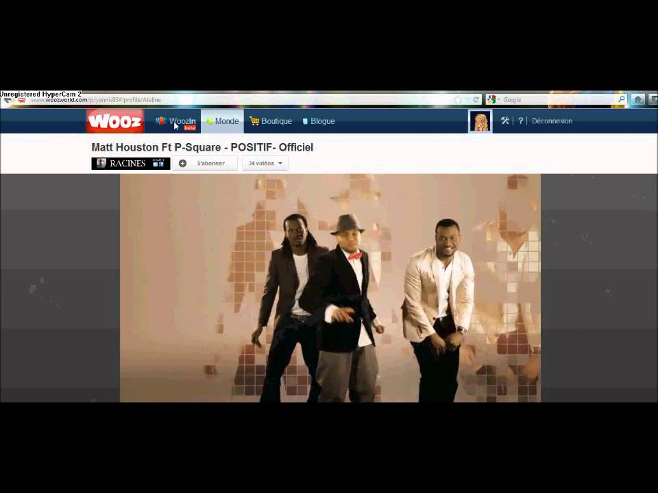 Poster Une video sur le woozin - YouTube