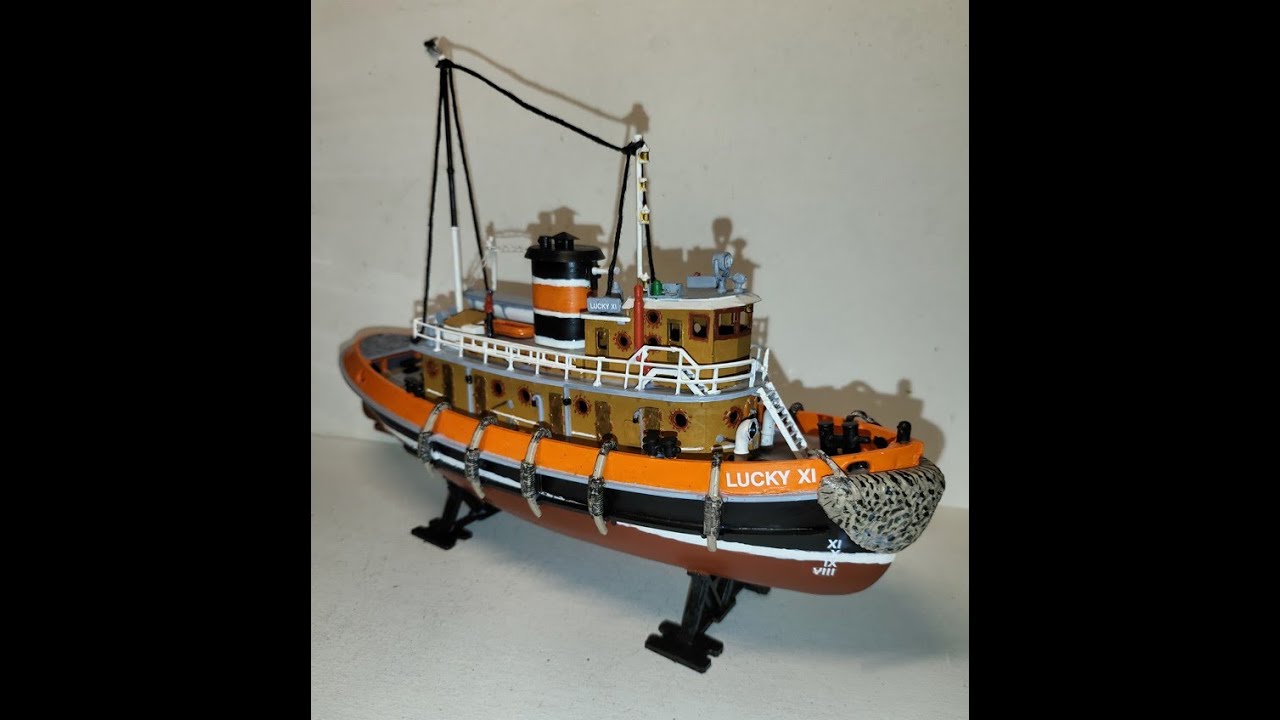 Revell 05207. 1:108. Harbour Tug Boat. Plastic Model Kit. 2023. - YouTube