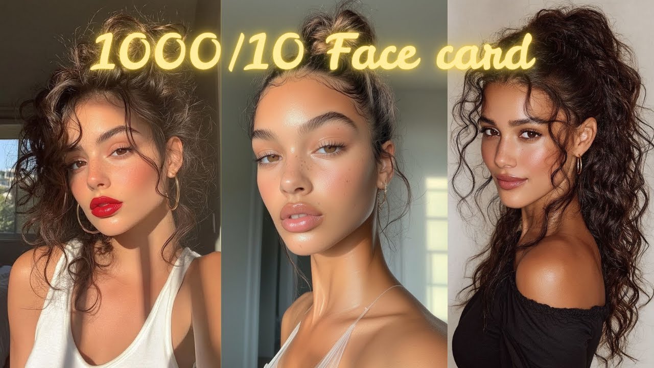 EASY ways to improve your face card *NATURALLY* - YouTube