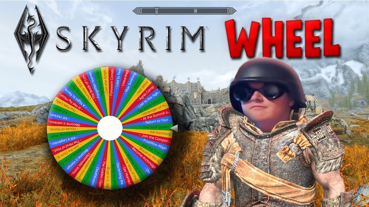 Skyrim Challenge Wheel Episode 9 Part 1 - YouTube