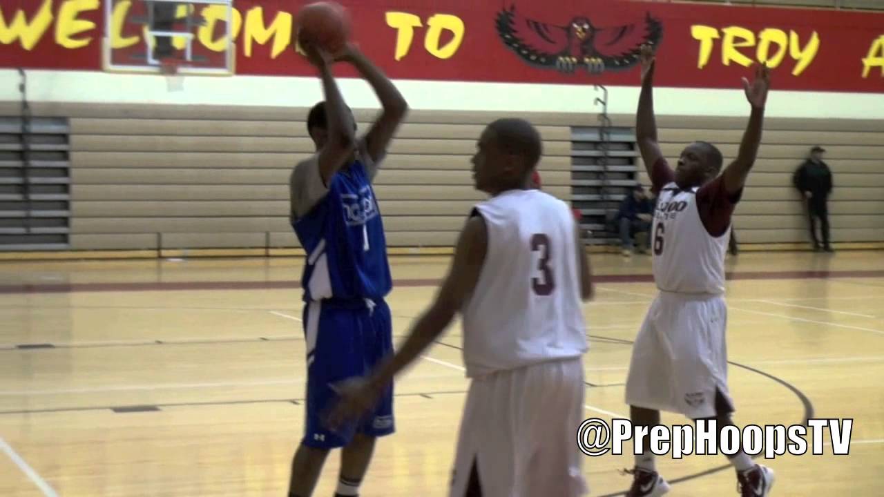 Saginaw Valley commit C.J. Turnage 2013 Milan at the Motown Showdown ...