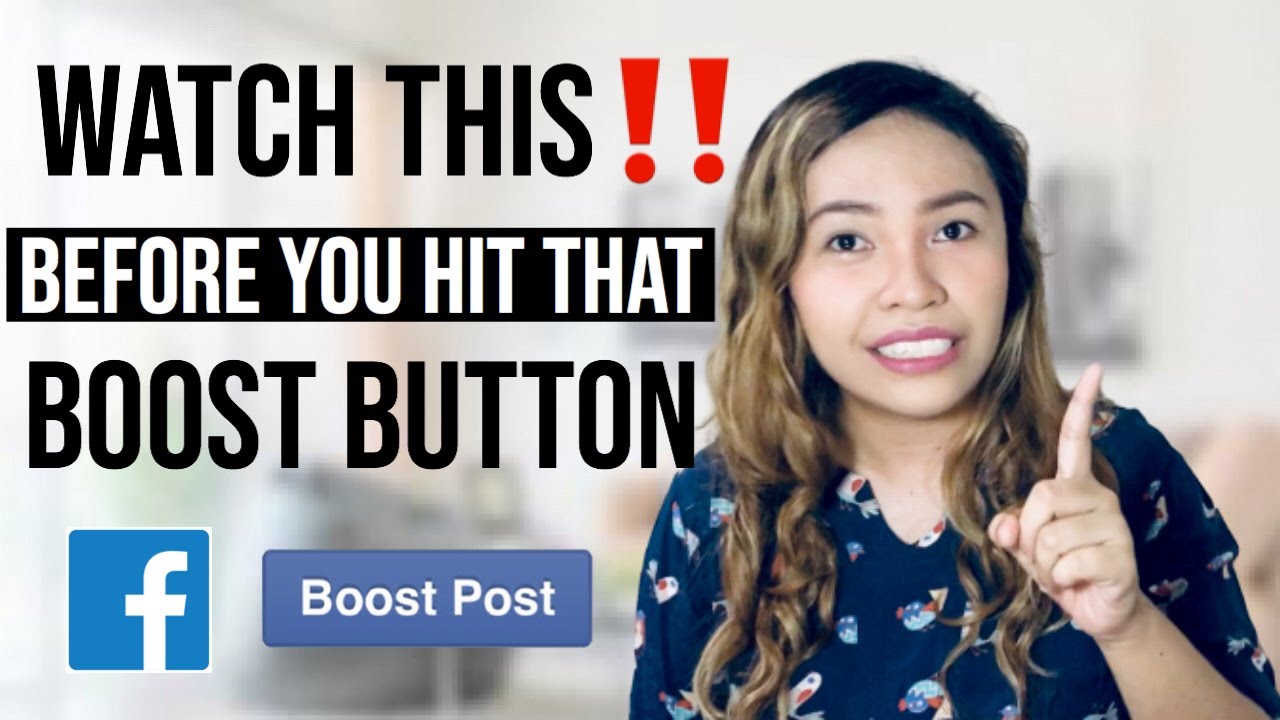 FACEBOOK BOOST POST Advantages and Disadvantages - YouTube
