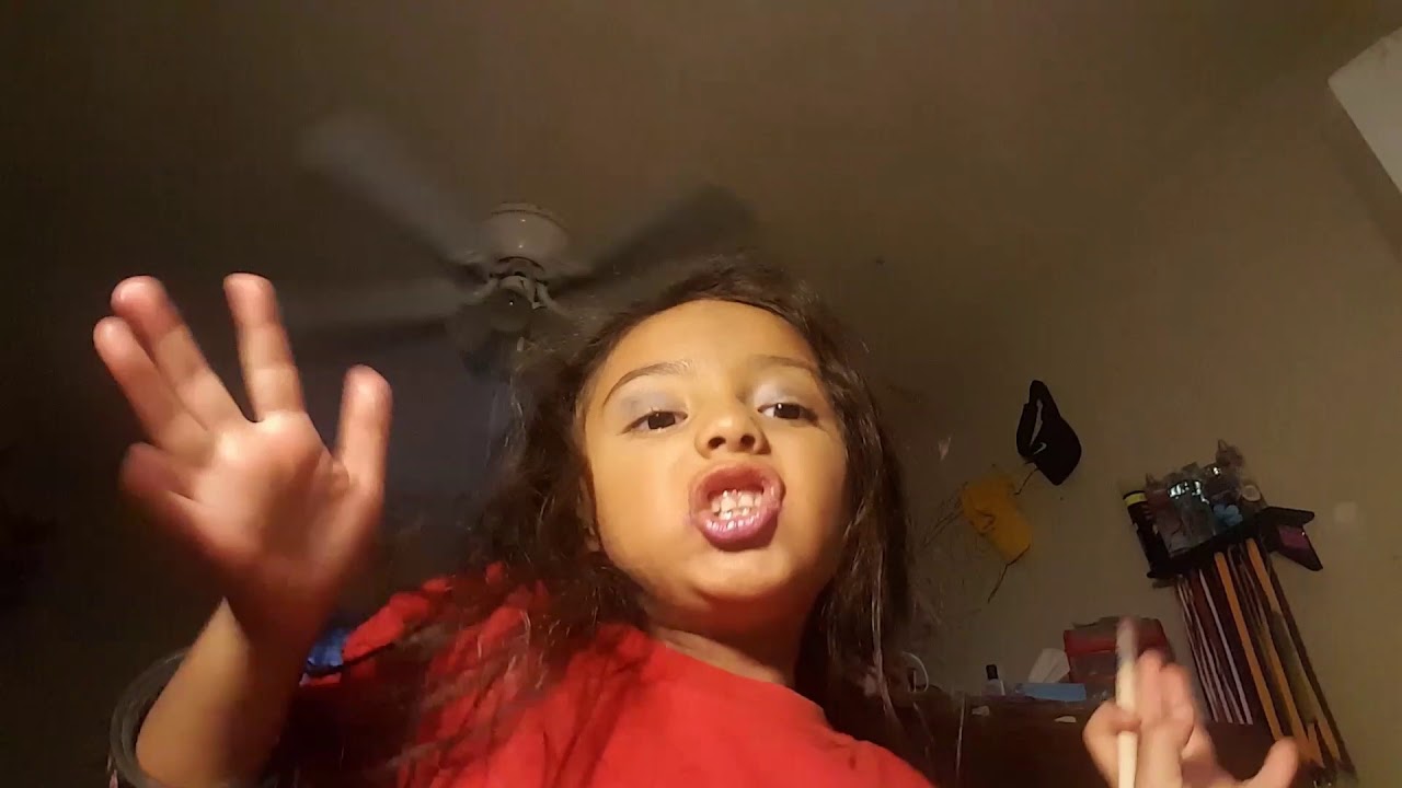 Kiki's 1st makeup tutorial - YouTube