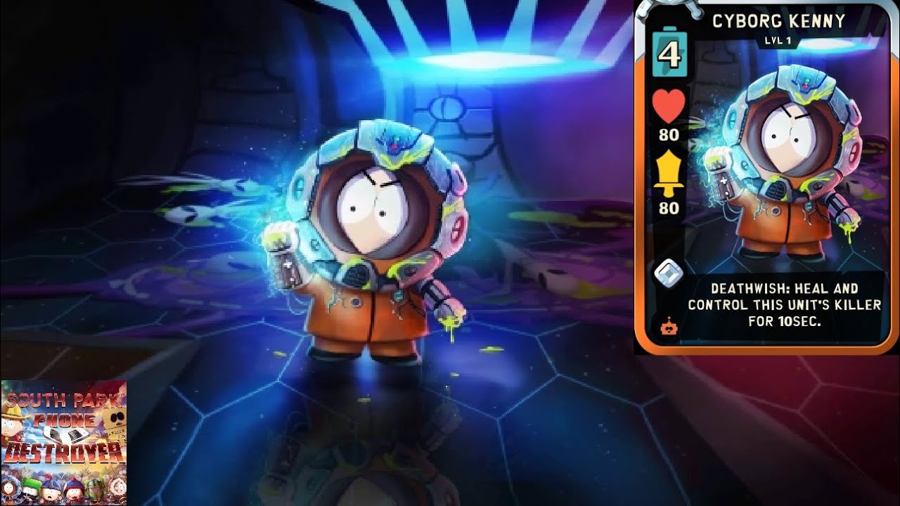 Cyborg Kenny Boss Fight Walkthrough | South Park Phone Destroyer ...