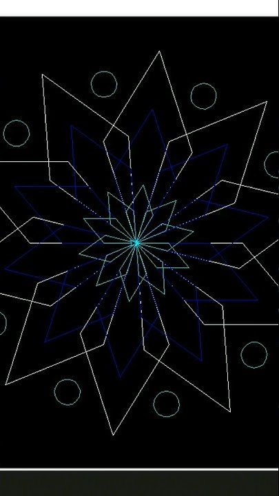 Draw Cool Pattern 😎 Using Python Turtle | #shorts #shortvideo #short #python #pythonturtle - YouTube