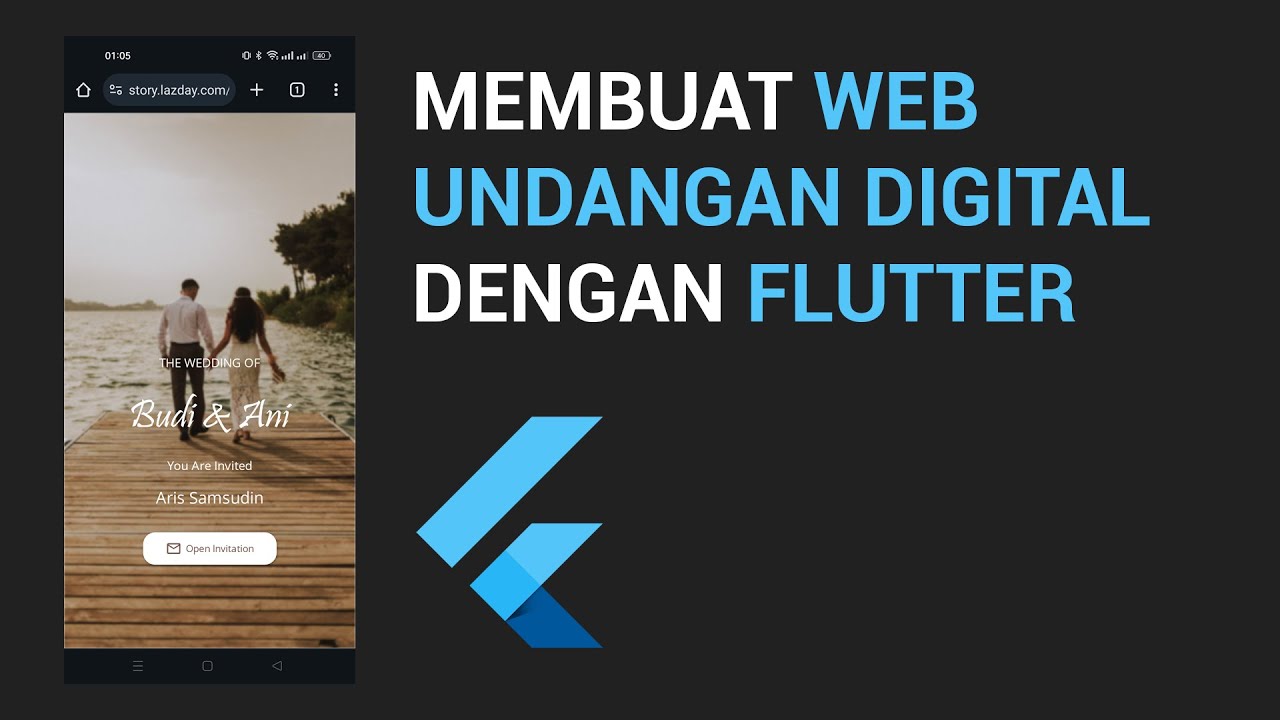 Membuat Website Undangan Digital dengan Flutter - YouTube