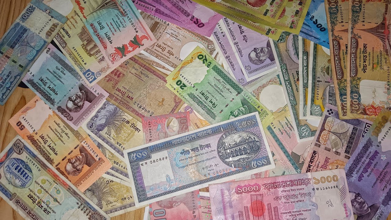 Bangladeshi Currency Collection | Bangladeshi Bank Notes | Bangla TK ...