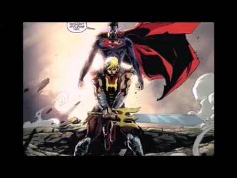 SUPERMAN VS HE MAN ALL ENCOUNTERS - YouTube