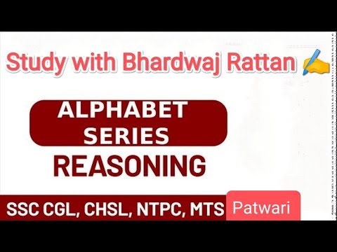 alphabet series in reasoning | Alphabet Series in Reasoning - YouTube