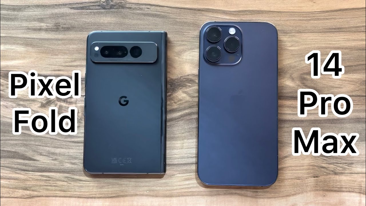 Google Pixel Fold vs iPhone 14 Pro Max - YouTube