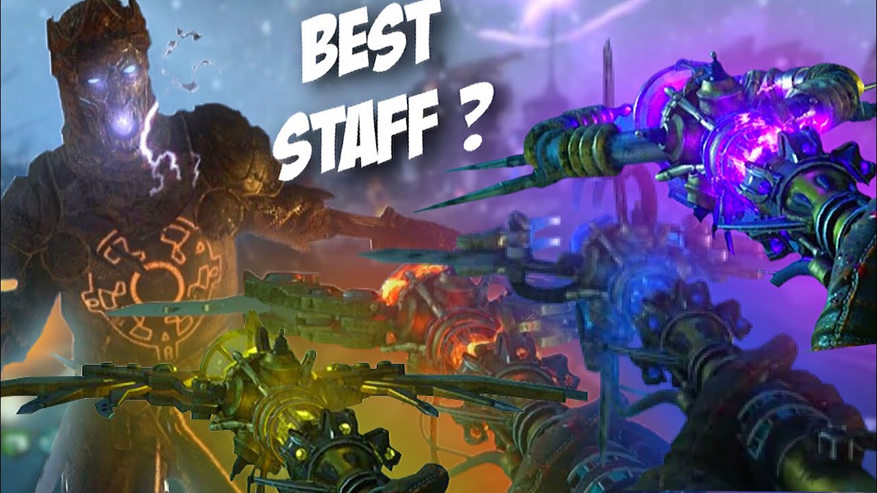 Which Is The Best Staff On Origins ROUND 100 ? (COD ZOMBIES) - YouTube