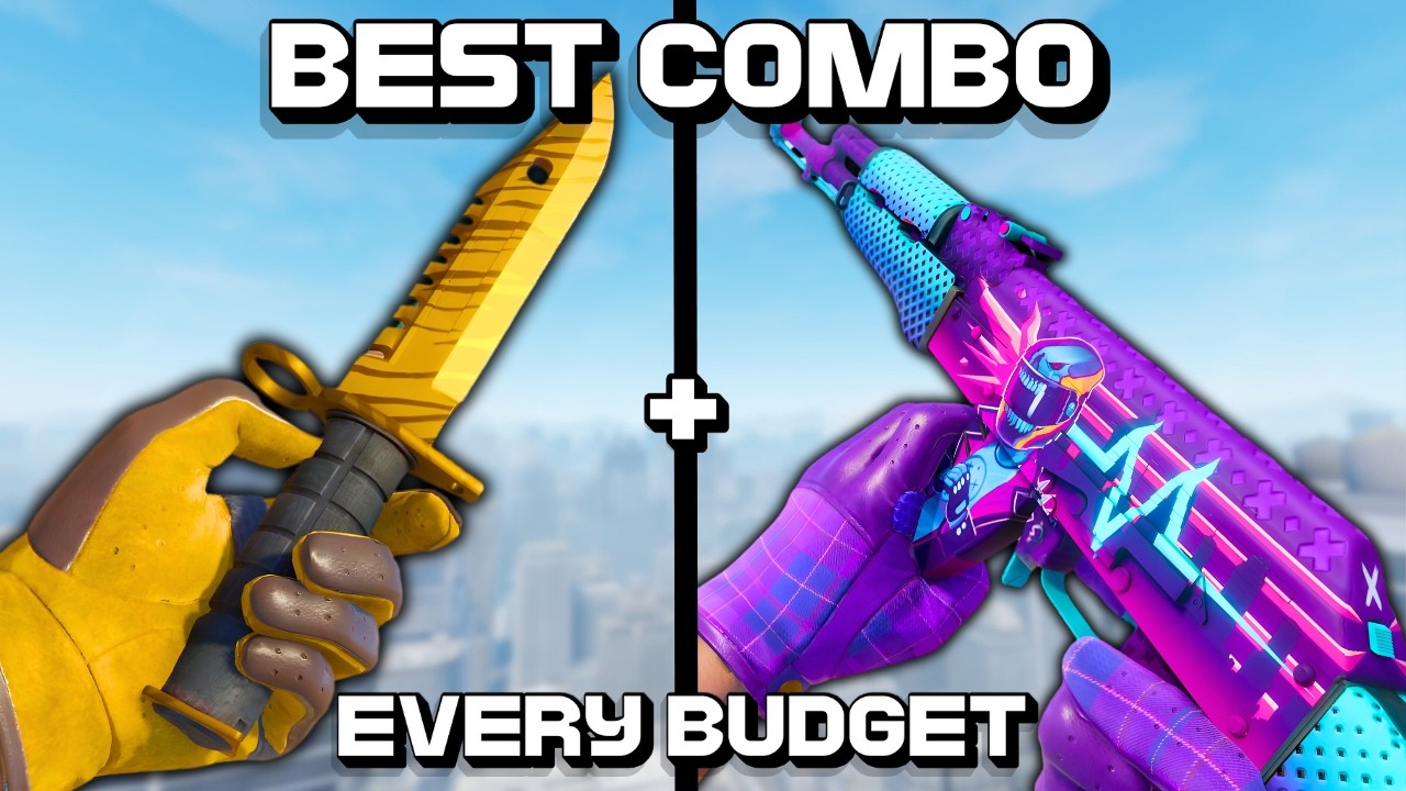 The CLEANEST CS2 Glove, Knife & Weapon Combos for EVERY BUDGET - YouTube