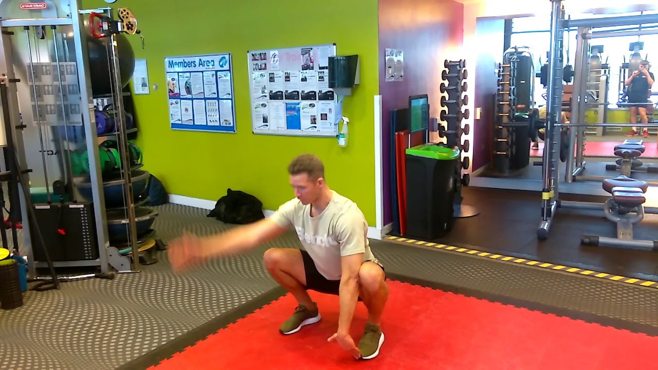 Toe Touch Squats | Dynamic Mobility - YouTube