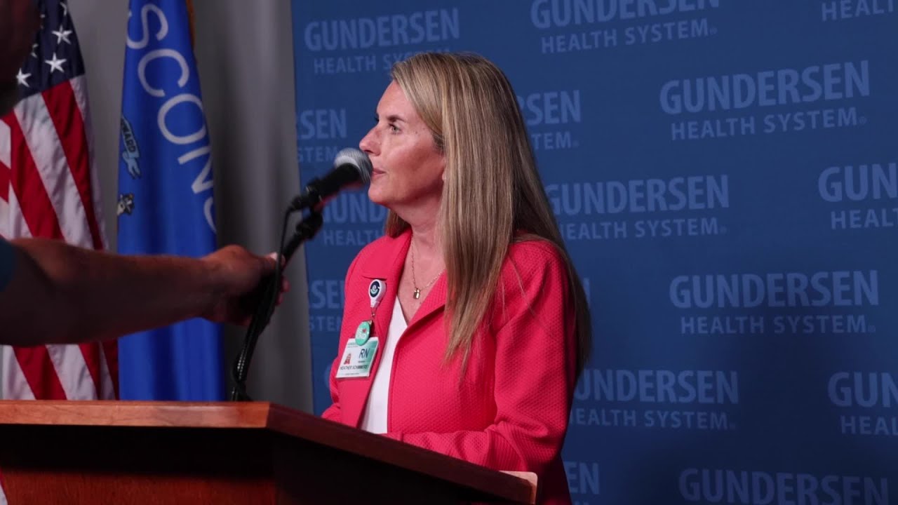 Gundersen Announces four new beds in behavioral health La Crosse - YouTube