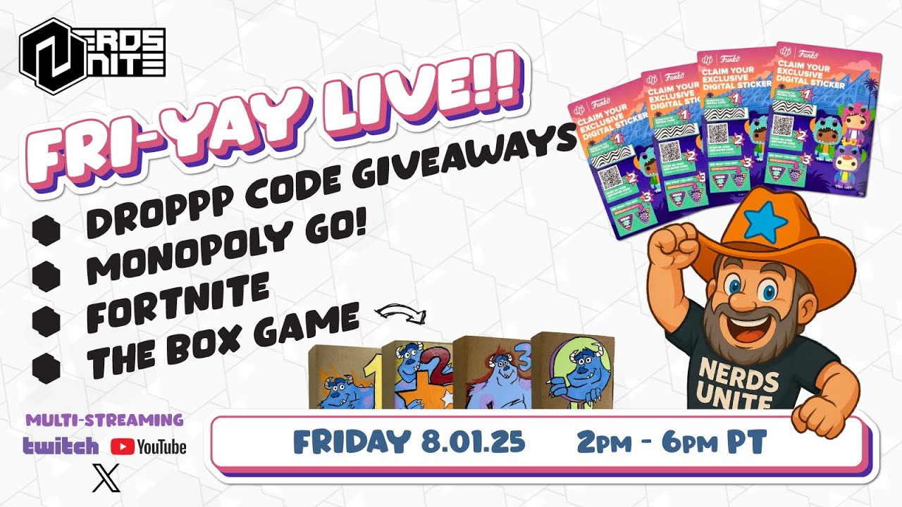 Happy Fri-YAY!! Chatting, gaming, Monopoly Go! & the Box Game! #ad # ...
