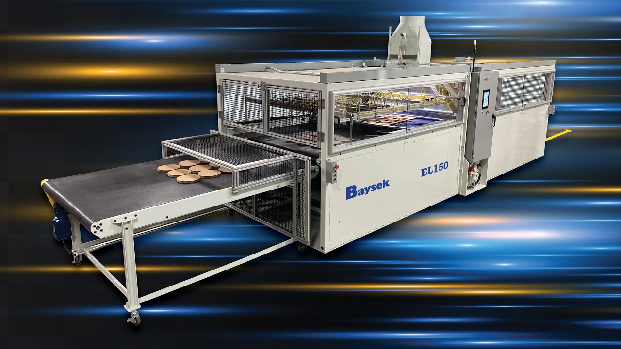 Baysek Model EL 150 Die Cutter 2022 - YouTube