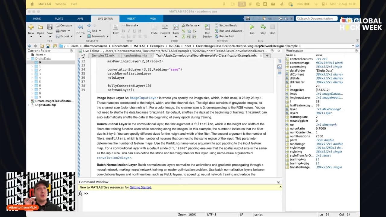 GHW AI/ML - Artificial Intelligence using MATLAB part 1 - YouTube