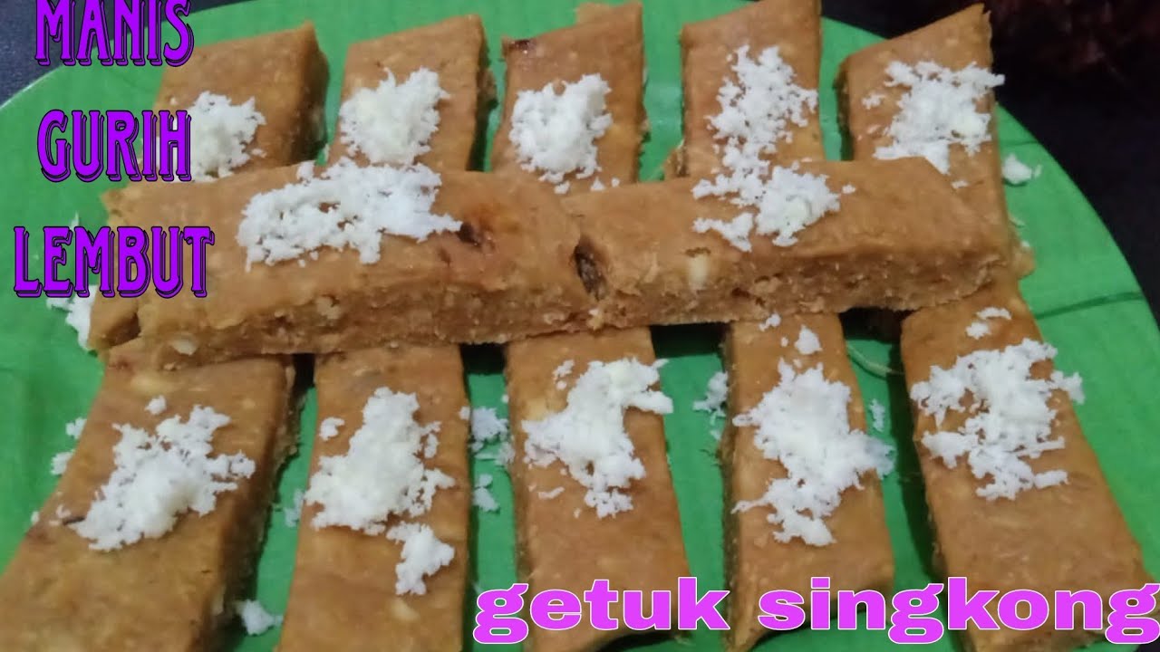 Buatnya mudah di jamin bisa#resep getuk singkong gula Aren - YouTube