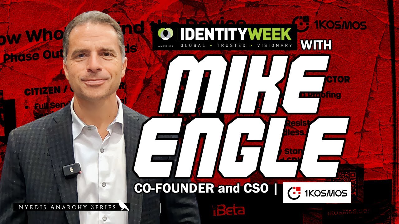 Identity Week Series: 1Kosmos co-founder Mike Engle | Ep. 54 - YouTube
