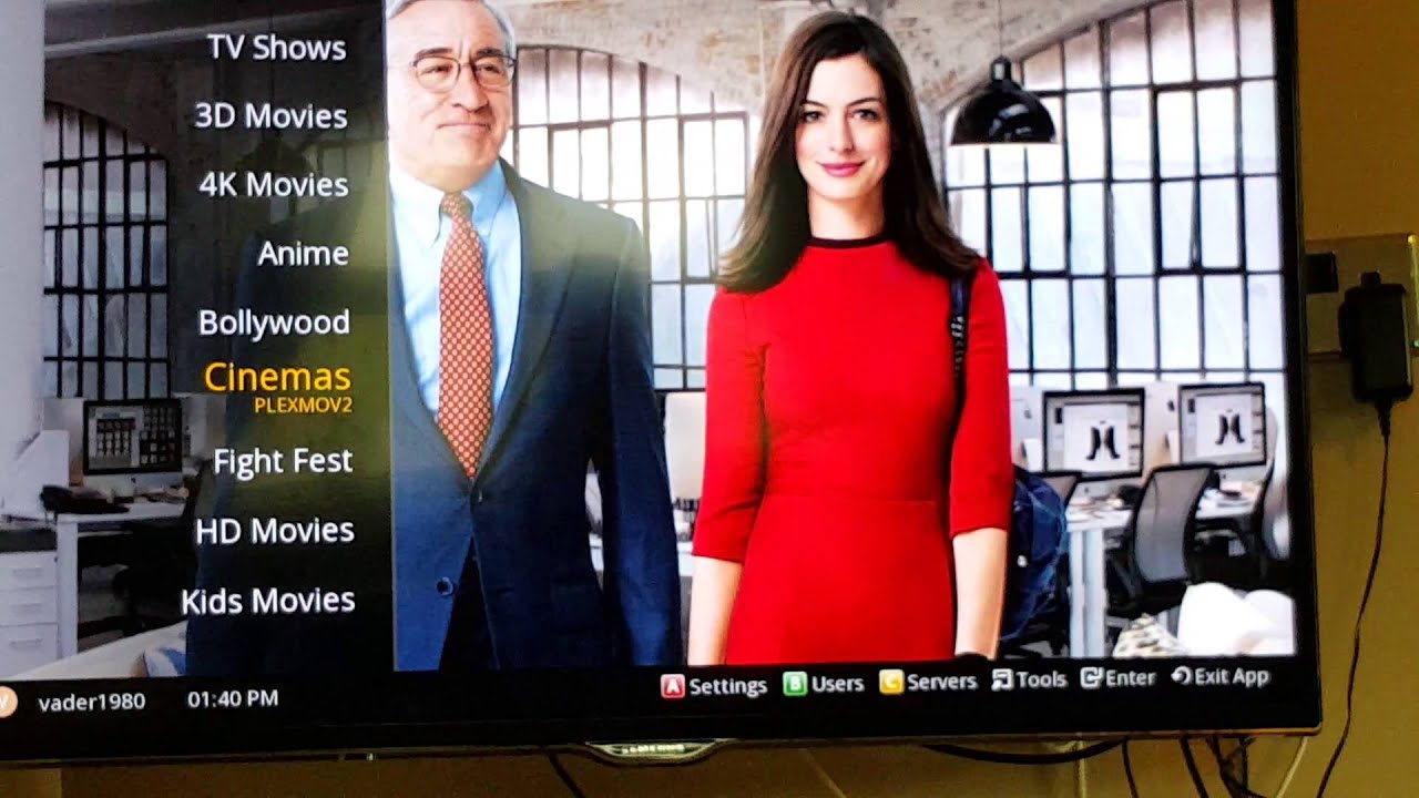 Plex in action on Samsung Smart TV - YouTube