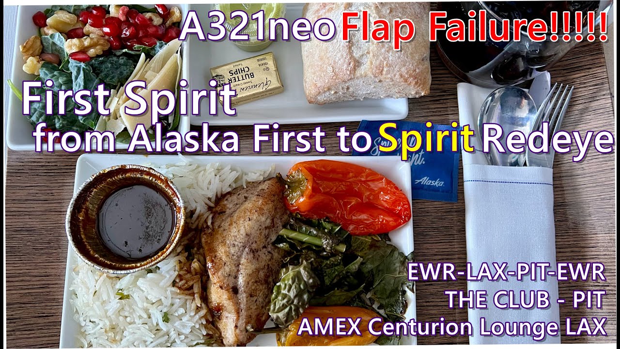 First Spirit - From Alaska First to Spirit Redeye | EWR-LAX-PIT-EWR ...