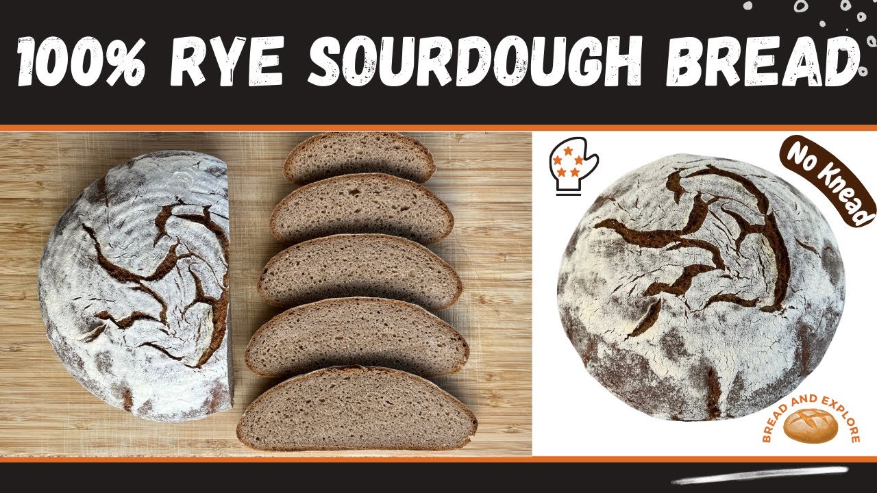 How to Make 100% Rye Sourdough Bread | German Rye Sourdough Bread | Roggensauerteigbrot - YouTube