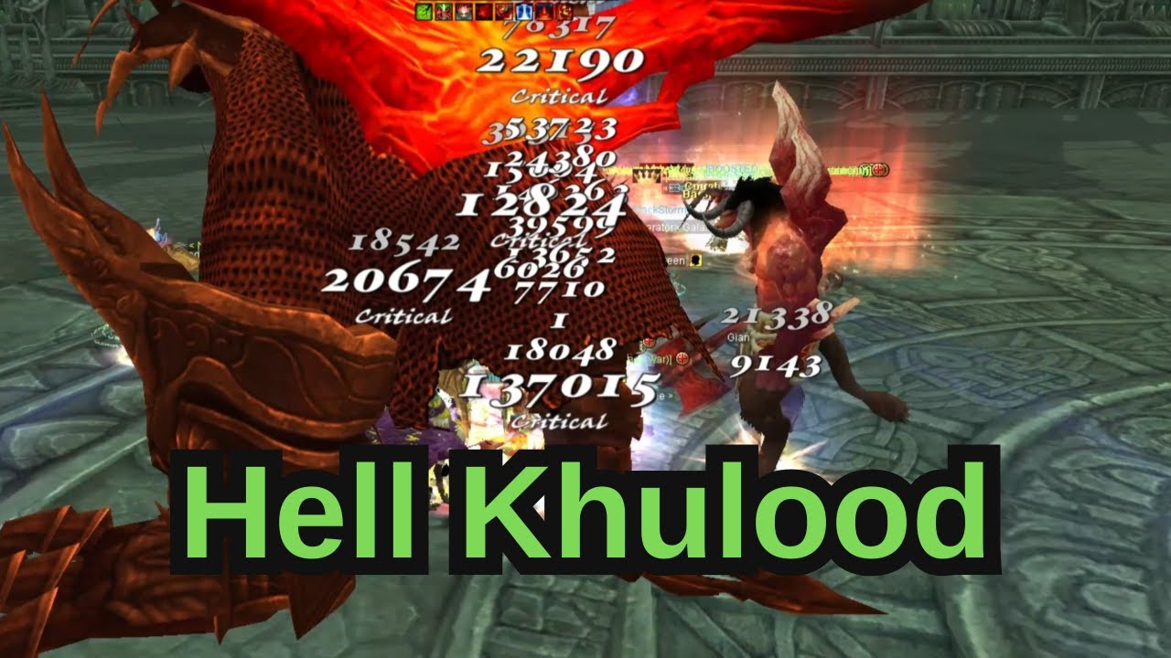 Sauron - Limitless Hunting Hell Khulood | Silkroad Online Hyperion ...