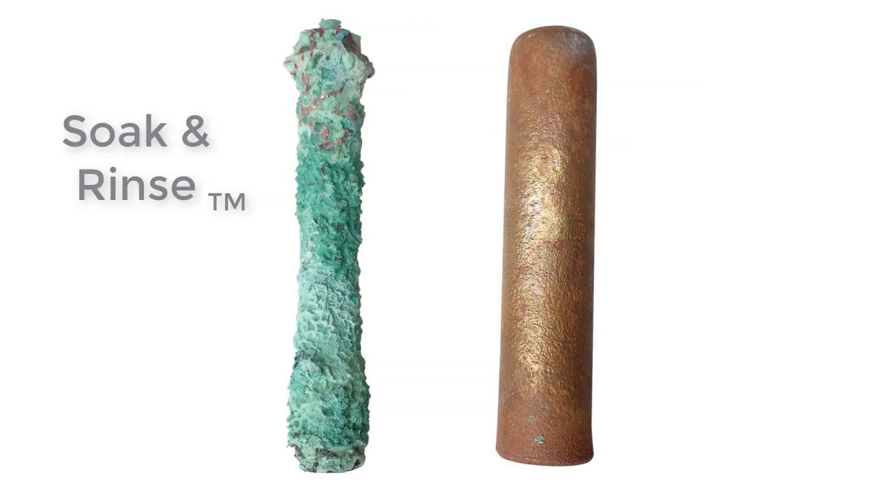 Soak & Rinse for Solar pool copper ionizers - YouTube