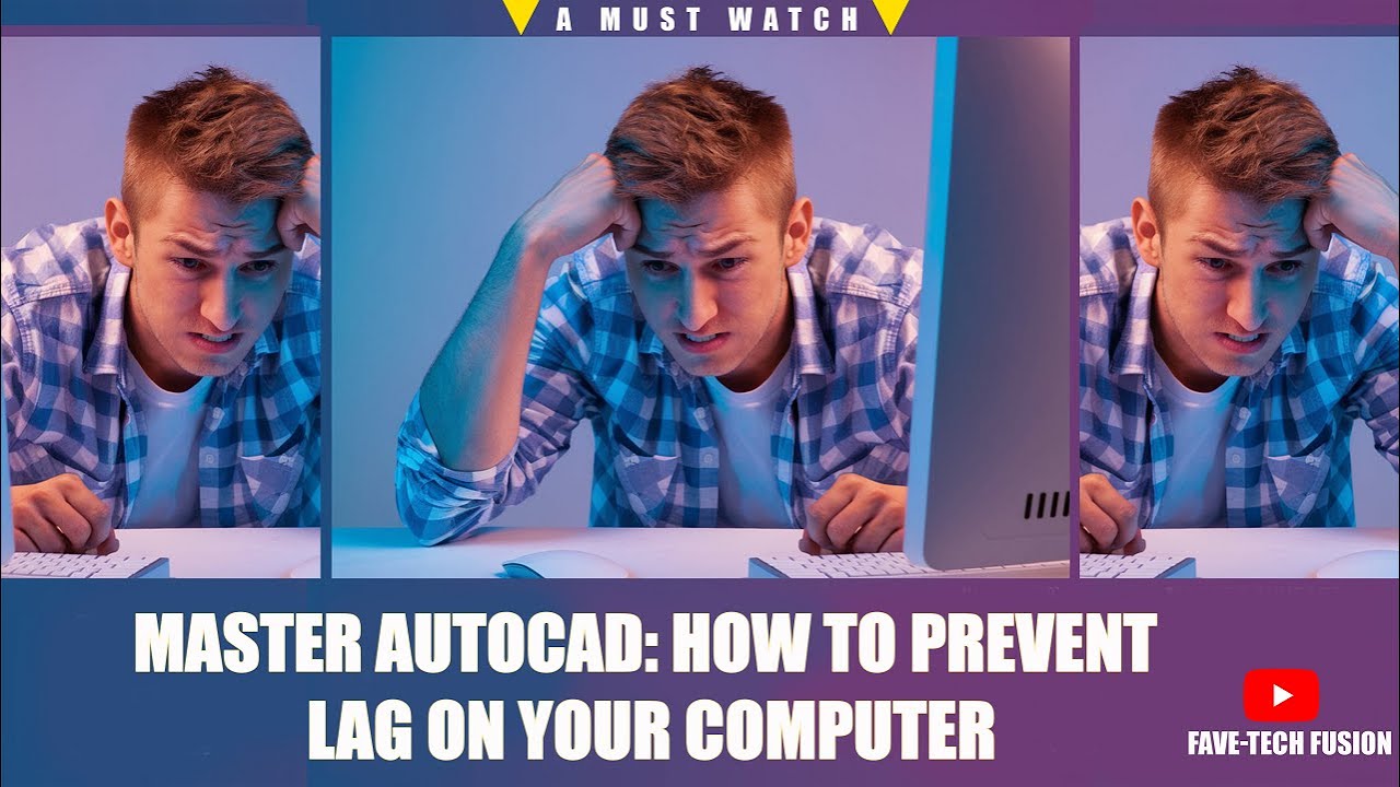 MASTER AUTOCAD: HOW TO PREVENT LAG ON YOUR COMPUTER - YouTube