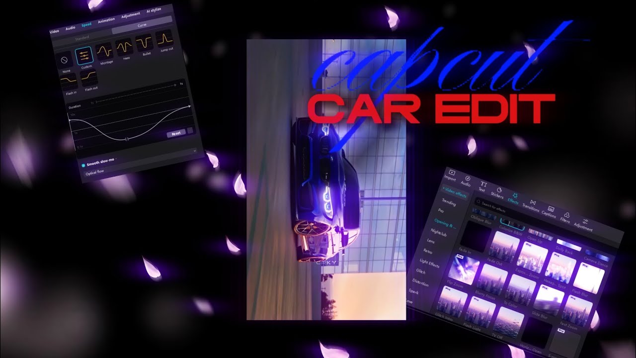Trendy CAR EDIT🤩 | tutorial (capcut PC) - YouTube