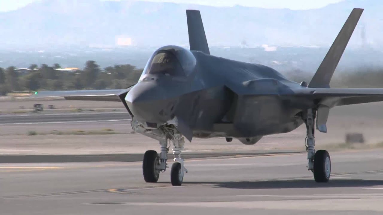 F-35 Lightning II at Nellis AFB Aviation Nation 2014 - YouTube