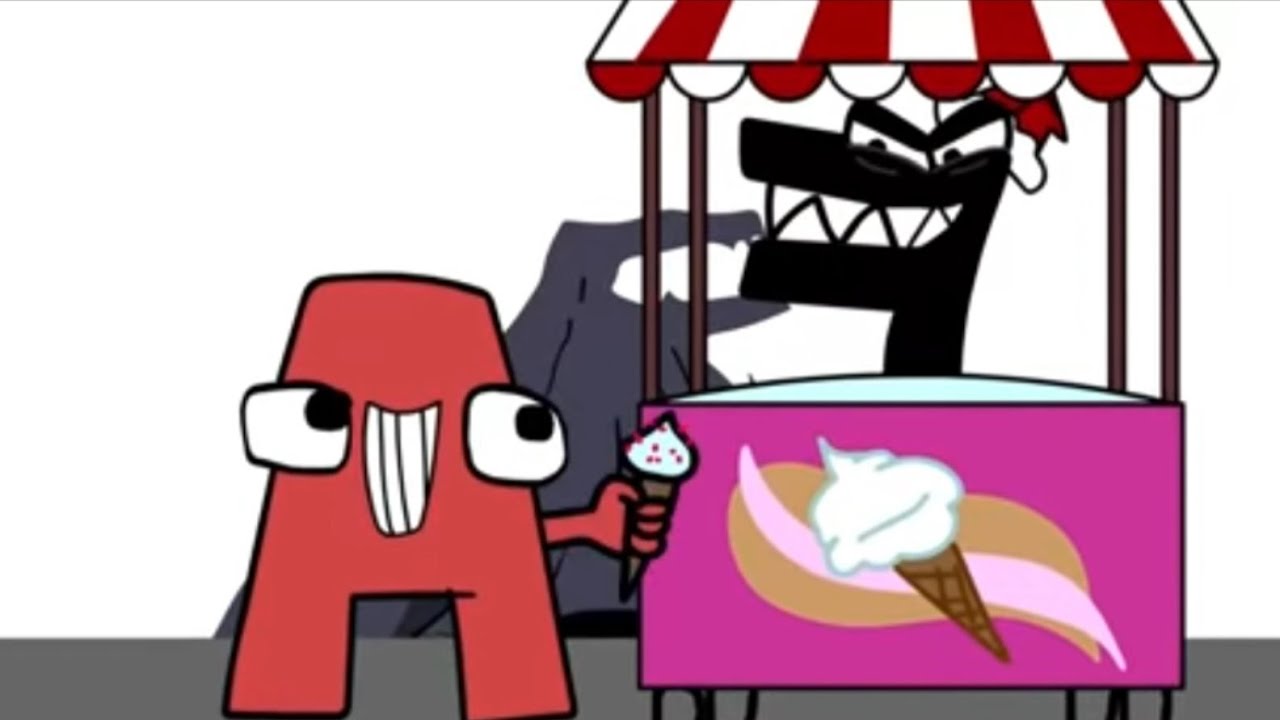 Alphabet Lore became cold because of eating ice cream (A-Z) - YouTube