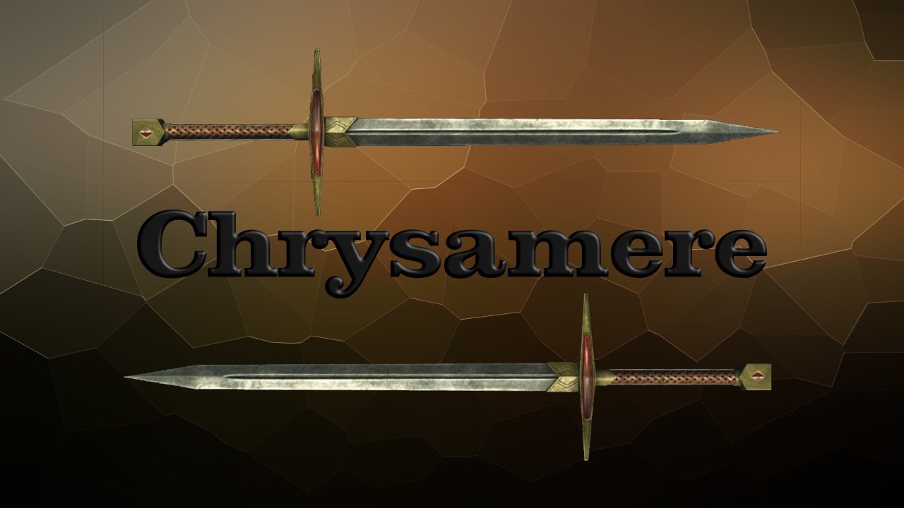 Pt 22 All Skyrim Creation Club Mods From Lvl 1- Chrysamere - YouTube