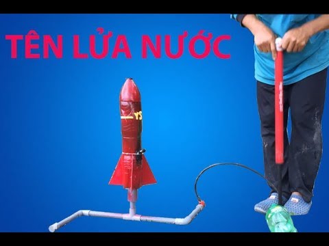 Hướng dẫn làm tên lửa nước từ A-z - Yêu Sáng Tạo - YouTube