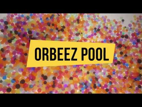 5000 Orbeez Swimming Pool Challenge to Find Hidden Toys - YouTube