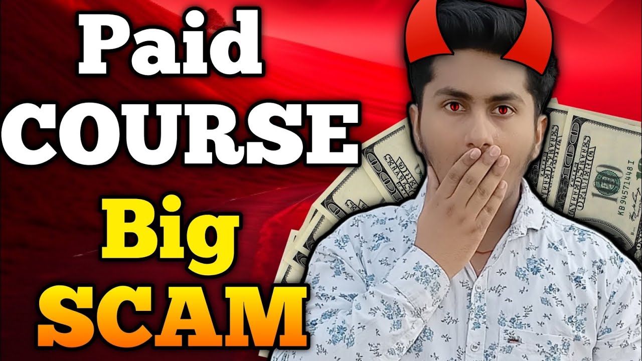 Paid Course Biggest Scam In India ⚠️ - YouTube