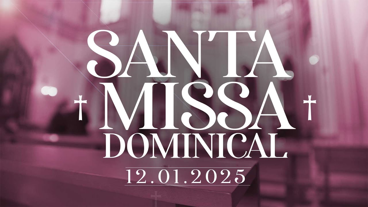 Santa Missa Dominical | 12/01/25 | @PadreManzottiOficial - YouTube