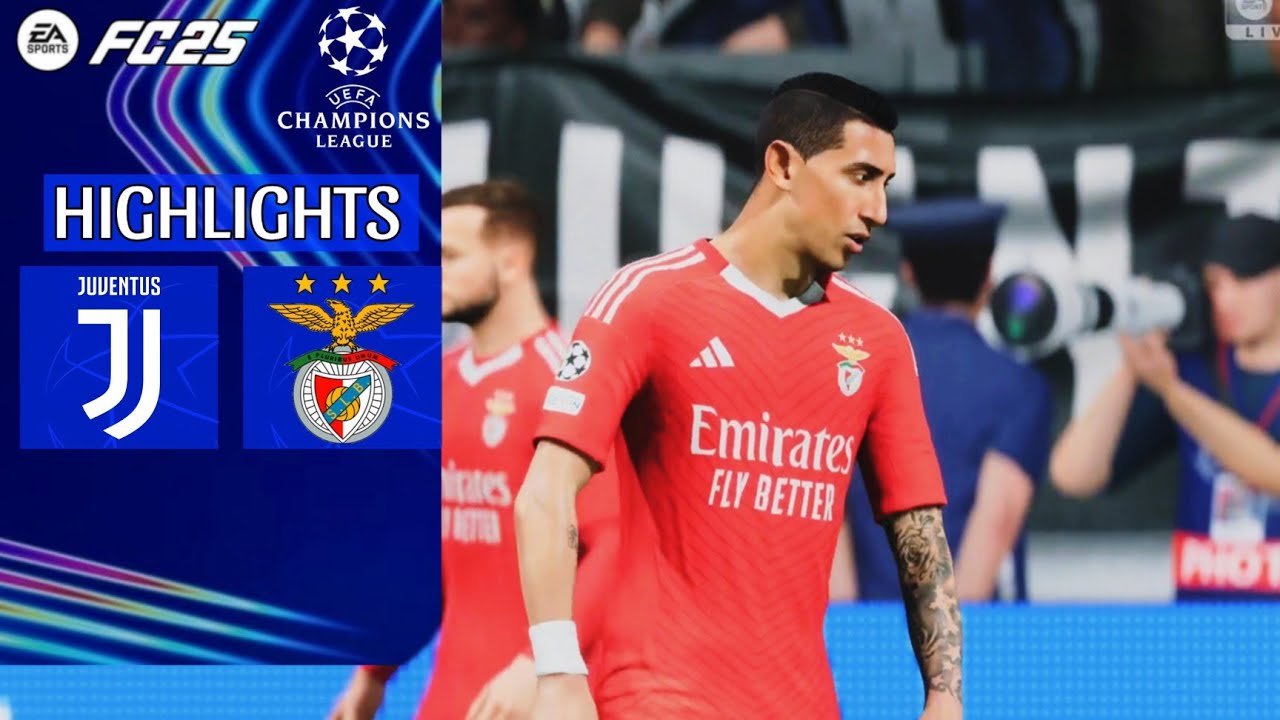 FC 25 Juventus-Benfica |Uefa Champions League - YouTube