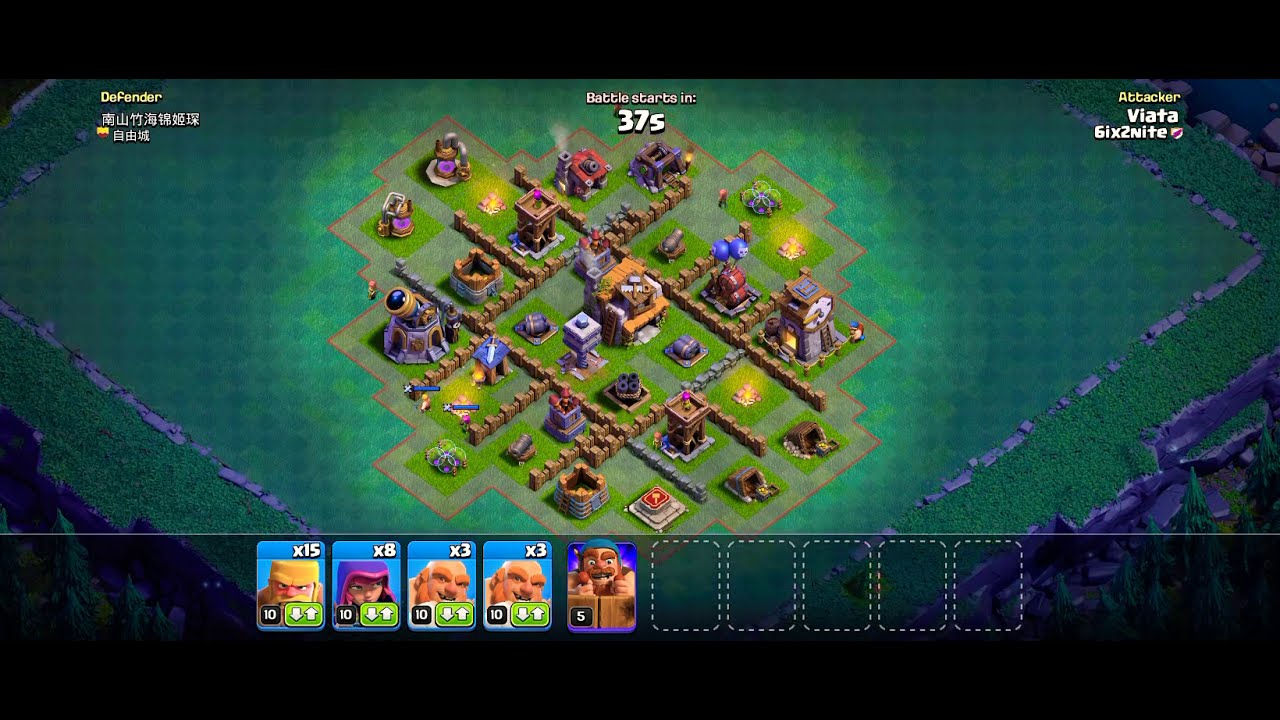 builder base 5 attack 3stars - YouTube
