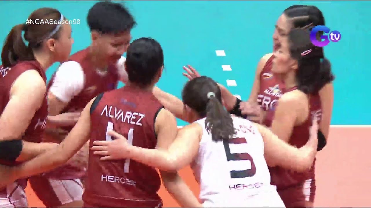 NCAA Season 98 WVB: Queen Bomber Shola Alvarez is back! - YouTube
