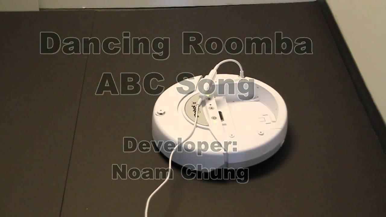 Dancing Roomba - ABC Song - A Robot App! - YouTube