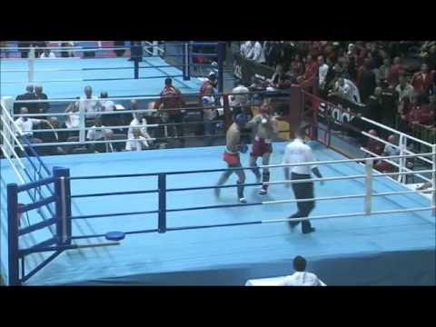 K1 60kg Michael Krelik POL vs Timur Nadrov RUS 1 4 WC2015 - YouTube
