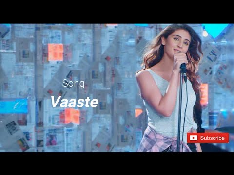 Vaaste Full Song with Lyrics | Dhvani Bhanushali | Nikhil D'Souza ...