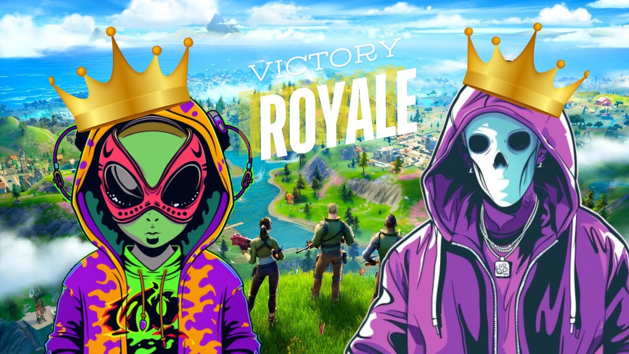Ghost PWR & Alien PWR Team Up for Epic Victory Royale! - YouTube
