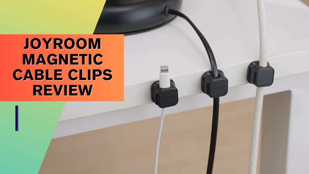 Joyroom Magnetic Cable Clips Review Organize Your Cables with a Snap ...