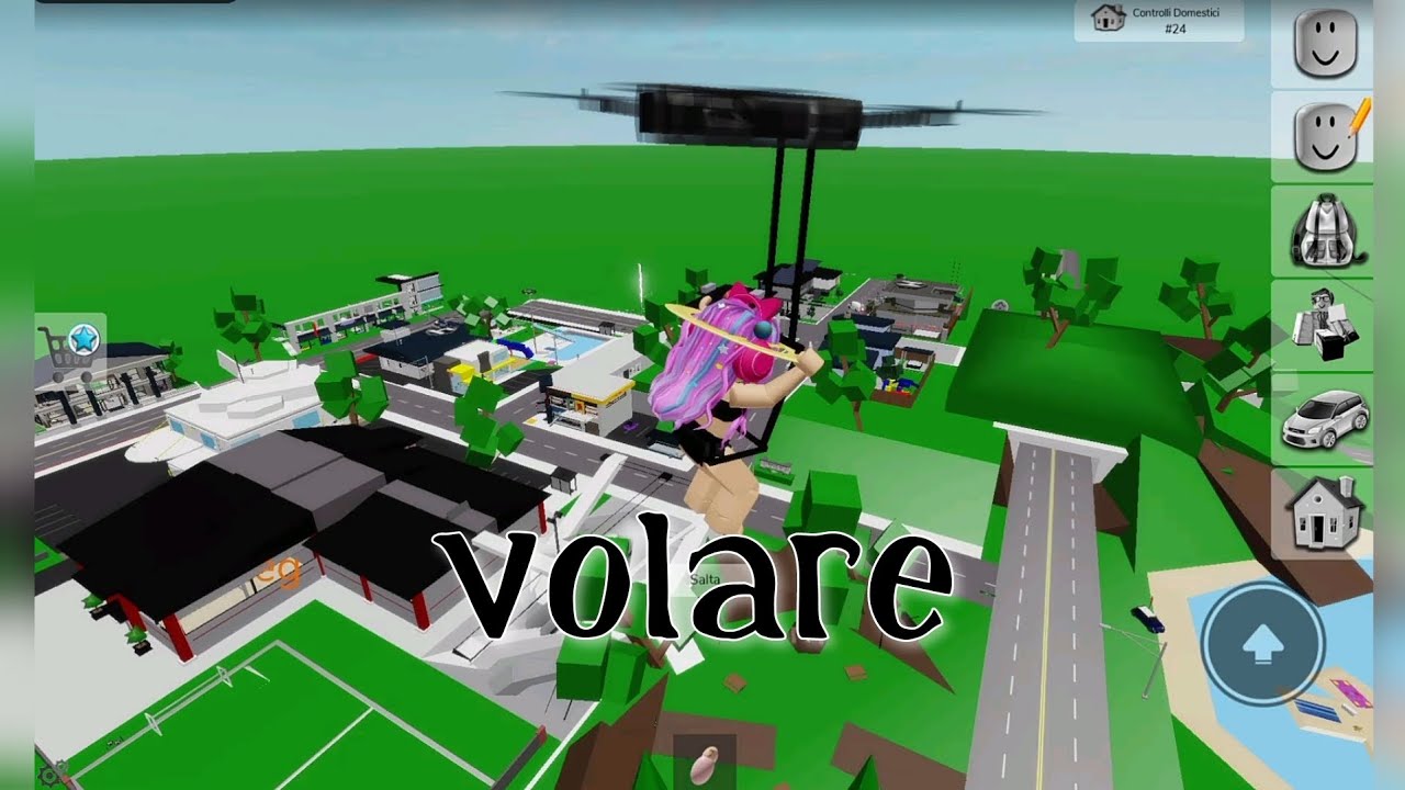 #roblox Ho volato su #brookhaven - YouTube