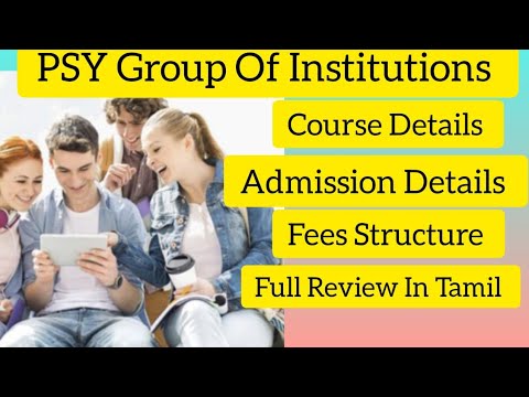 pSY Group Of Institutions, course Details, Admission Details, Fees ...