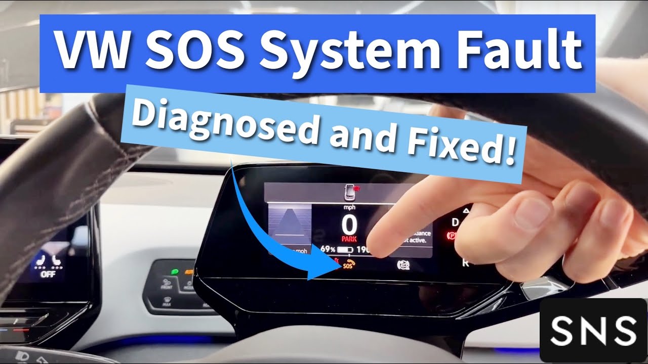 VW SOS System Fault - Diagnosed and Fixed! - YouTube