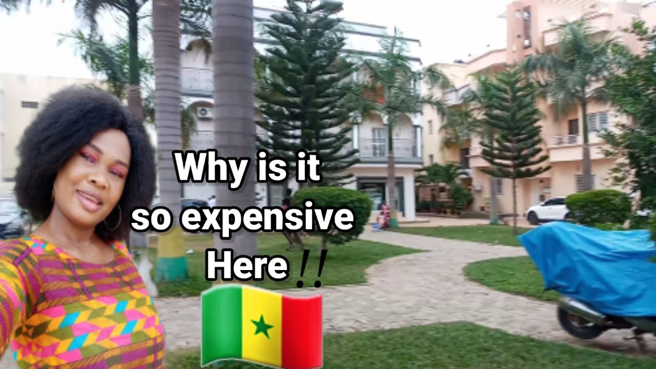 TOURING A GOOD ESTATE TO LIVE IN DAKAR SENEGAL | BEAUTIFUL SENEGALESE ...